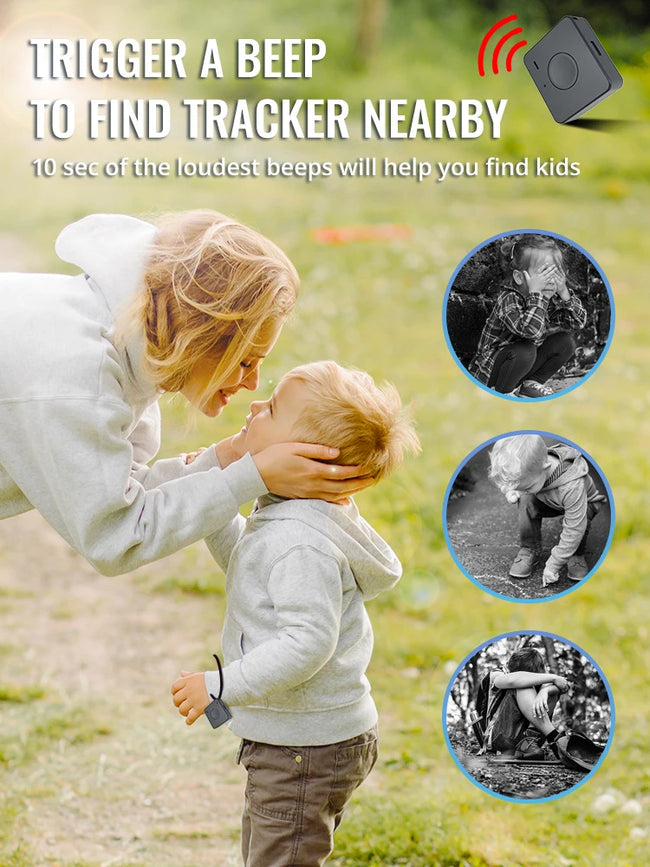 Jimilot Qbit M 4G Portable GPS Tracker Mini Locator Time-Phased Workin