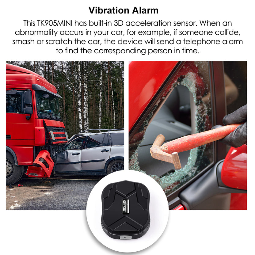 TKSTAR TK905 Mini Car GPS Tracker 5000mAh 2G Vehicle Tracker GPS Locat
